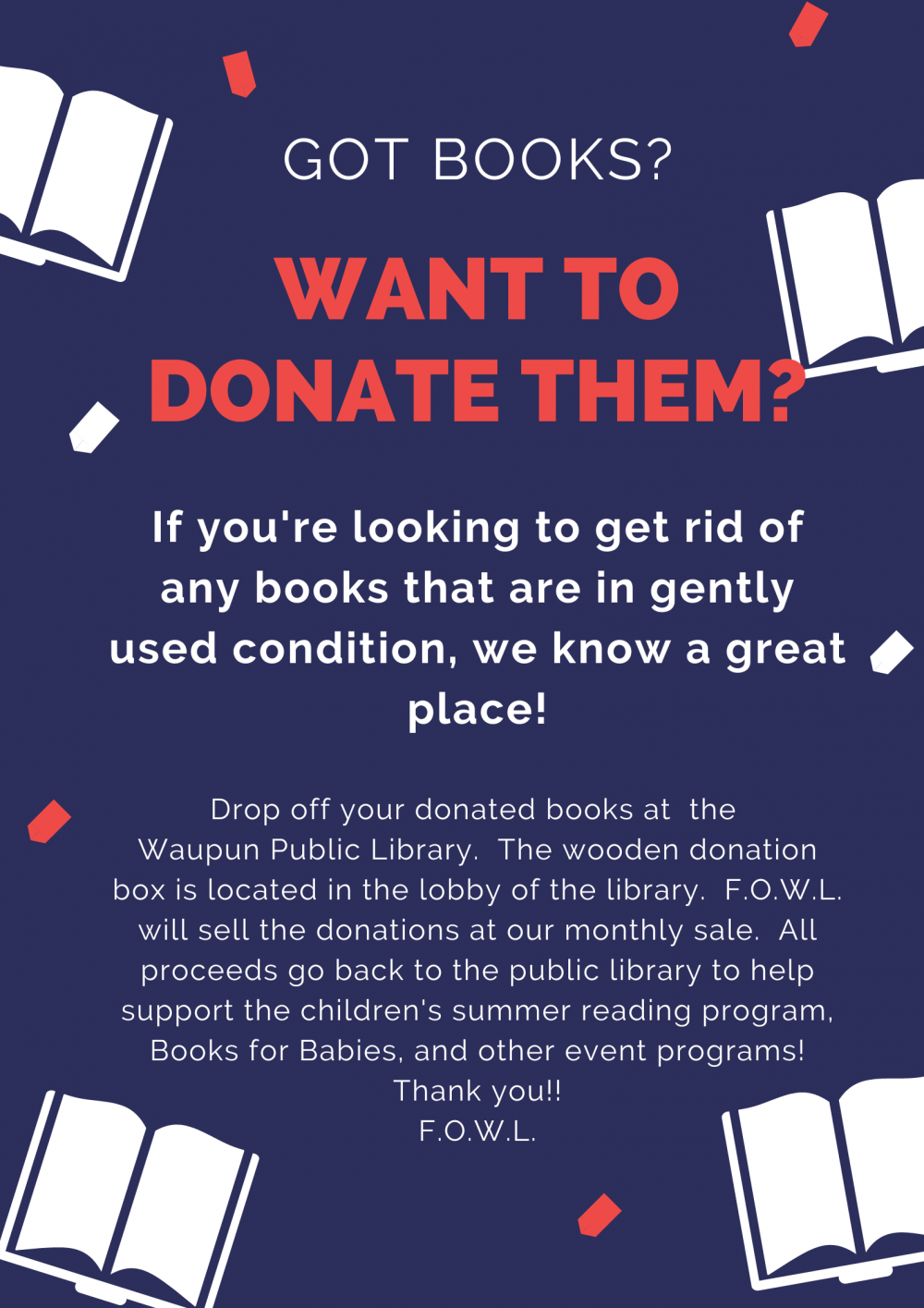 Friends of Waupun Library | Waupun Wisconsin