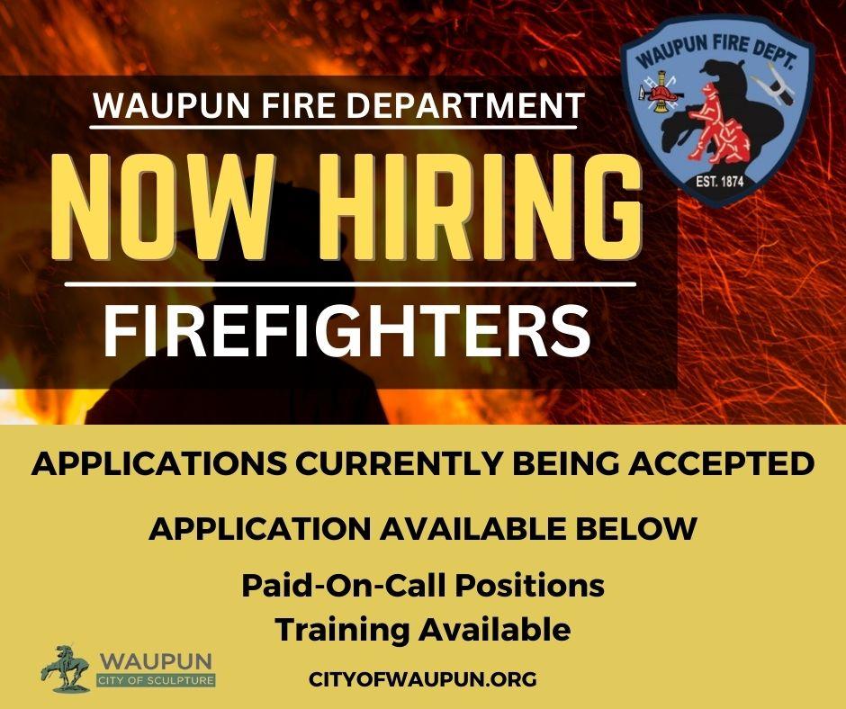 Paid-on- Call FireFighter | Waupun Wisconsin